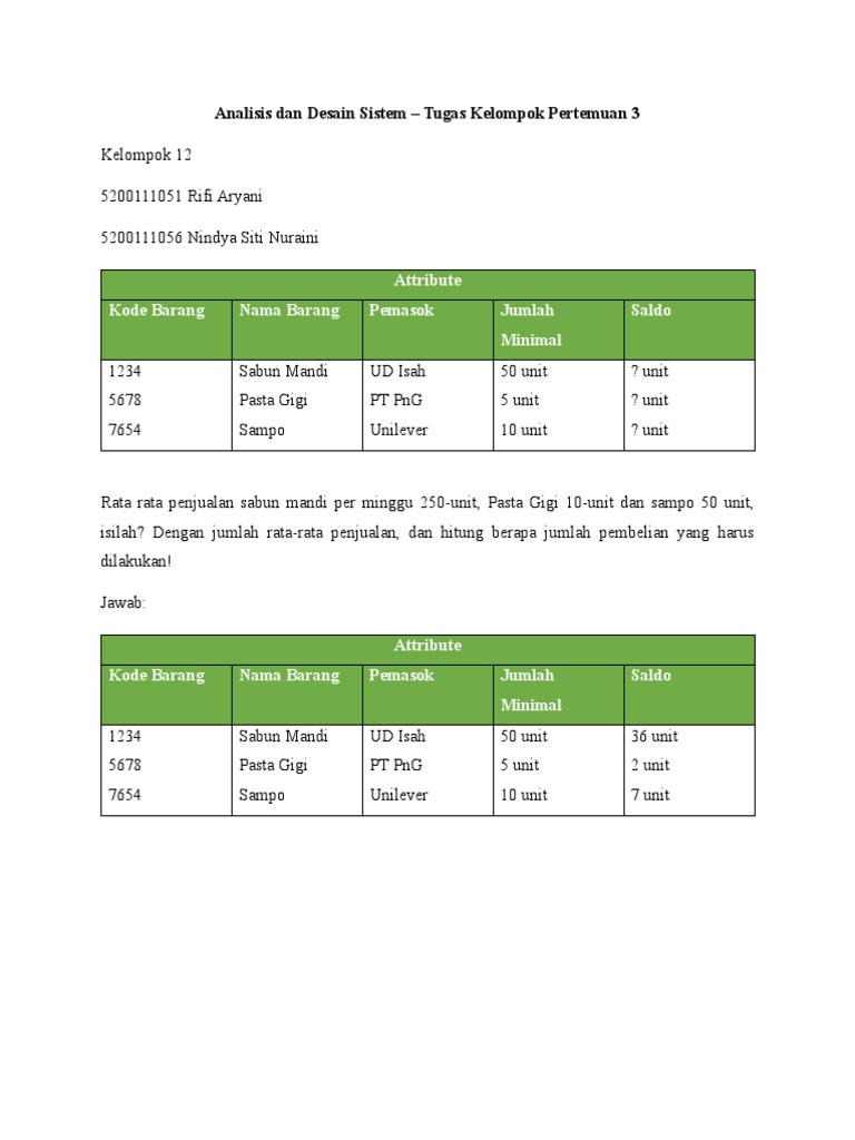 TUGAS KELOMPOK DASI PT 3 | PDF