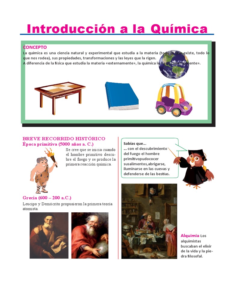 Introducción A La Química | PDF | Química | Importar