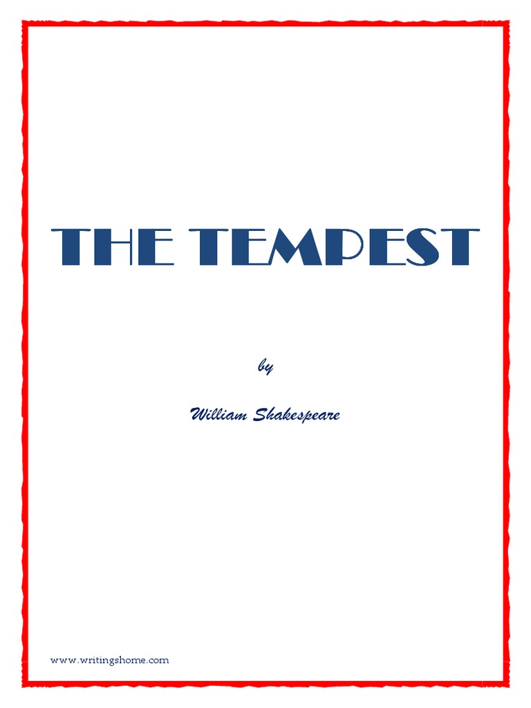 The Tempest | Descargar gratis PDF | The Tempest