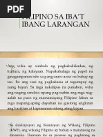 Sinaunang Sayaw NG Pilipinas | PDF