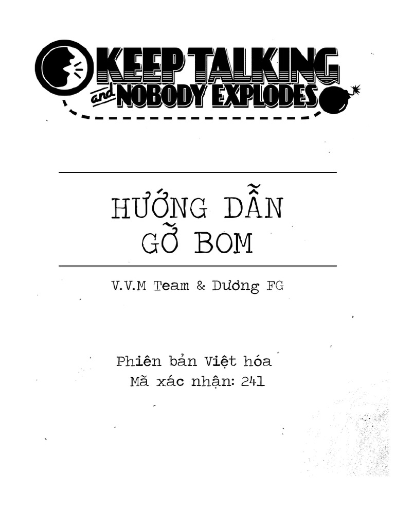 (Manual Only) Cứ-tiếp-tục-trò-chuyện-thì-sẽ-chẳng-ai-bị-nổ-cả-Bomb ...