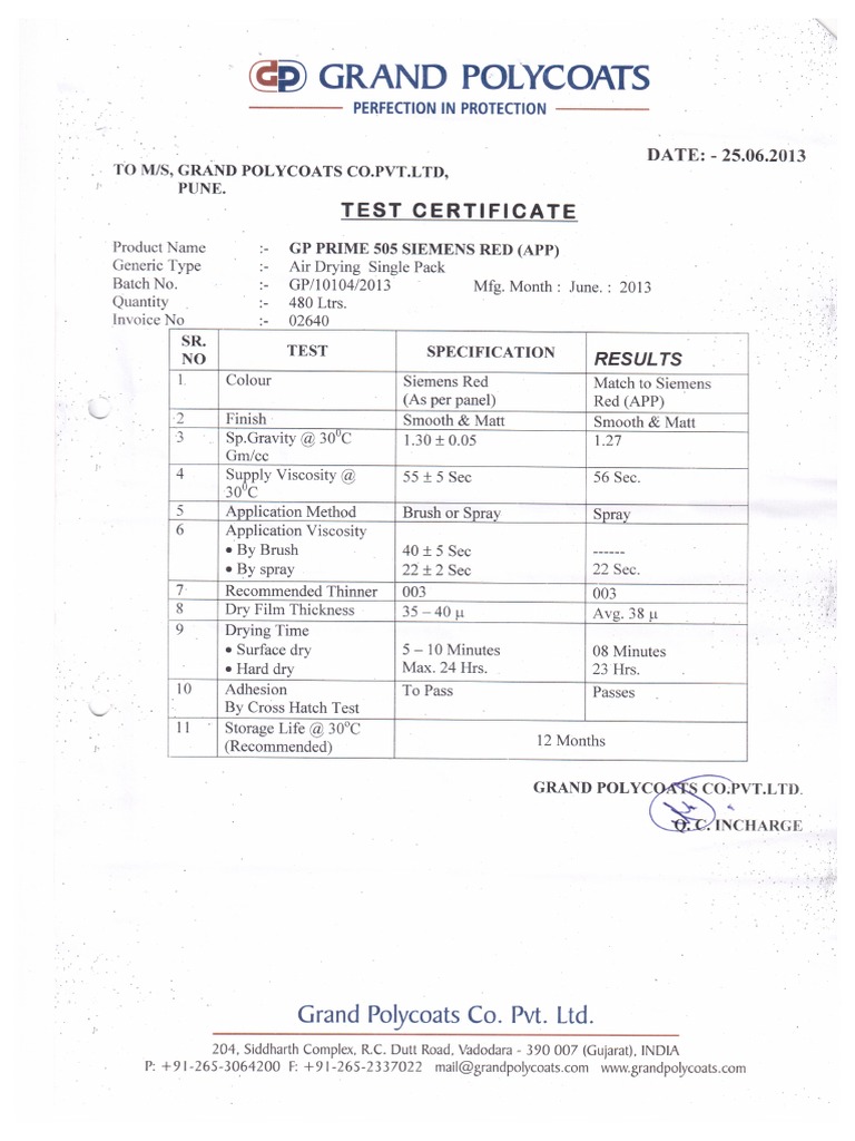Polycoat Paint TC | PDF