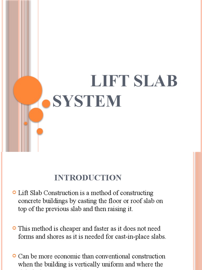 Lift Slab System | PDF | Structural Engineering | Architectural Design