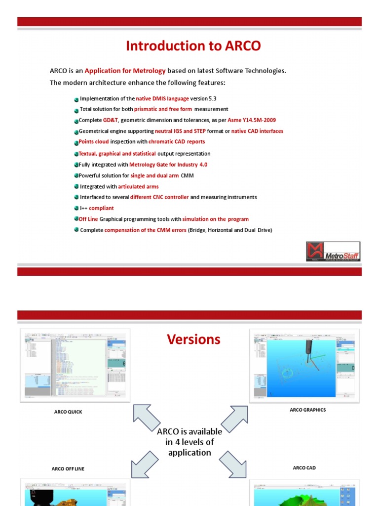 2020 ARCOCAD Metrology Software | PDF | Computer Aided Design | Image ...