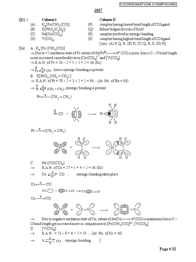 Coordination Compound 2 Download Free Pdf Coordination Complex Ligand
