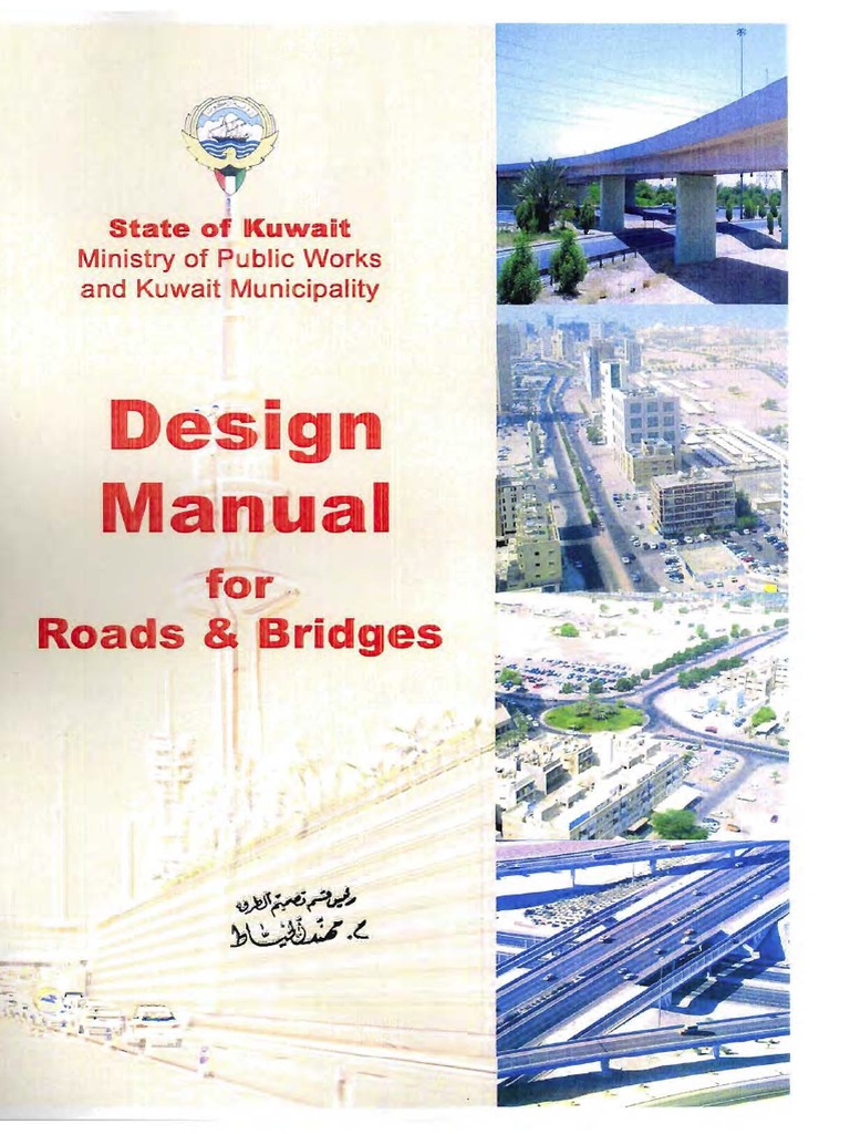 Design Manual For Roads and Bridges-Kuwait | PDF