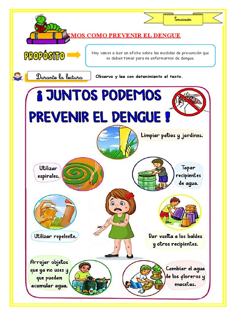 Adicional Ficha Com Leemos Como Prevenir El Dengue | PDF | Salud y bienestar