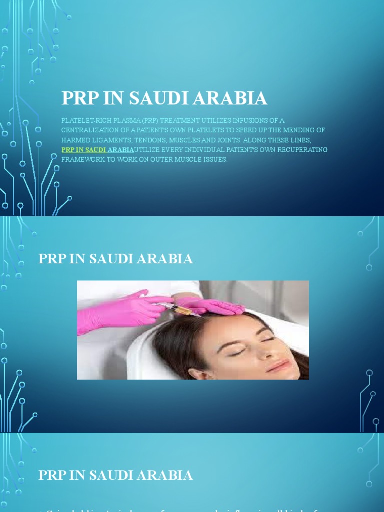 PRP in Saudi Arabia | PDF
