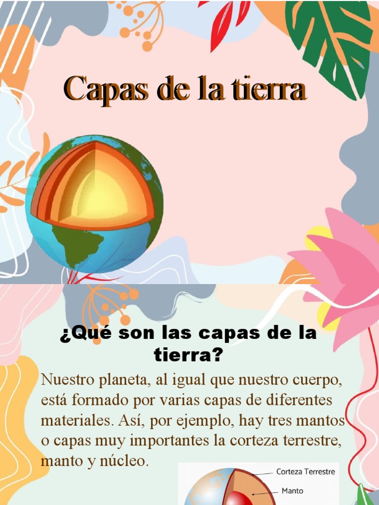 Capas de La Tierra | PDF