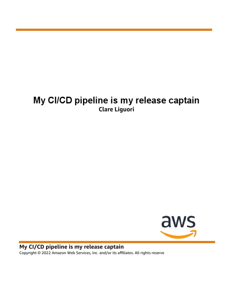 CICD Pipeline As Release Captain | PDF | Systems Engineering ...