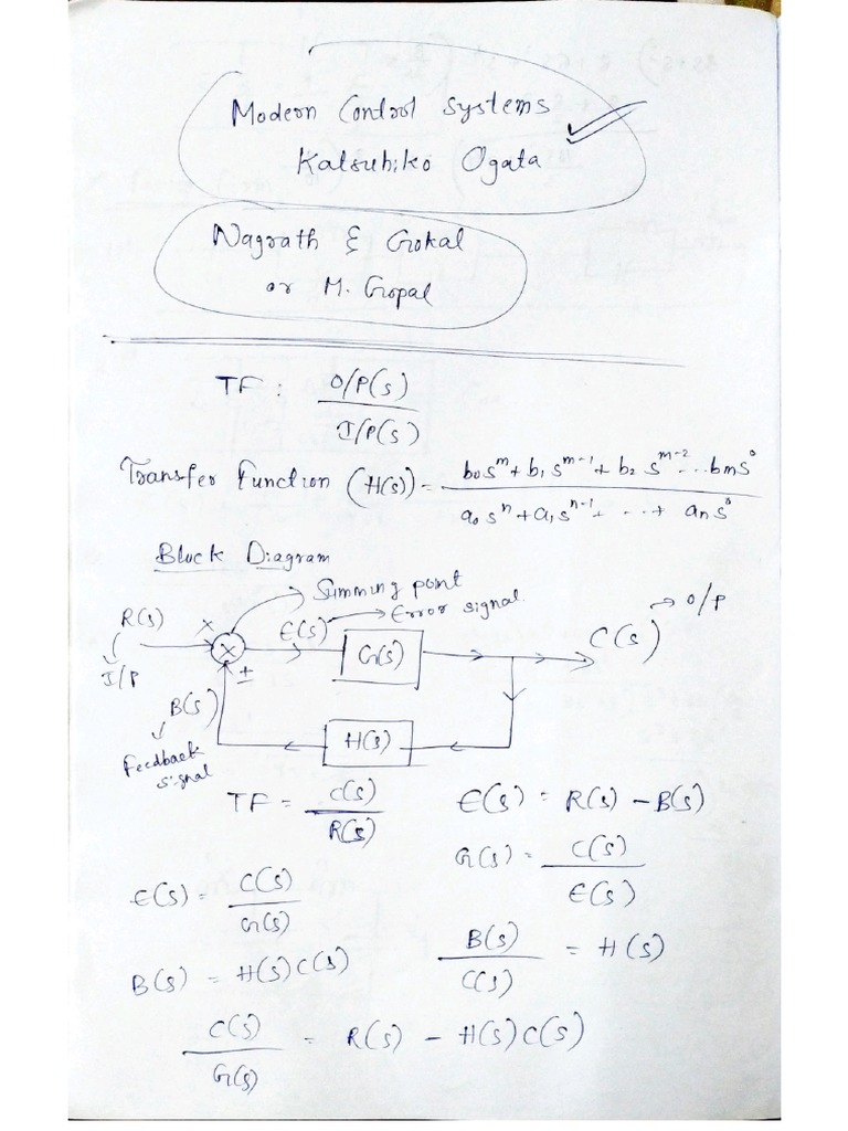Control Systems | PDF