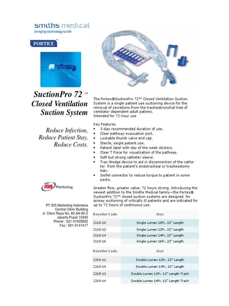 Suction Pro | PDF | Intensive Care Medicine | Surgery