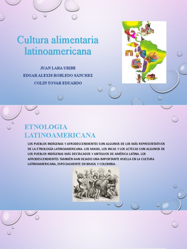 Cultura Latinoamericana | PDF | Hirviendo | Cocinando