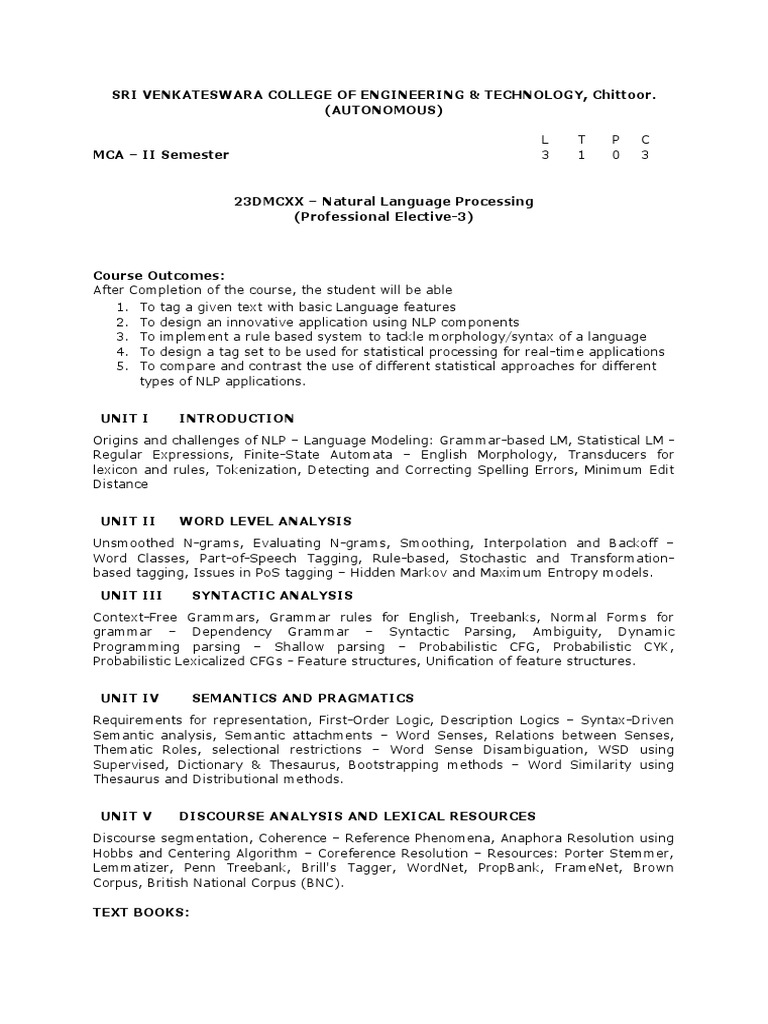 NLP | PDF | Parsing | Computing