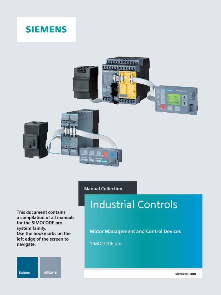 Manual Collection SIMOCODE Pro 2018-05 EN 201806211156538801 | PDF | Computer Security | Security