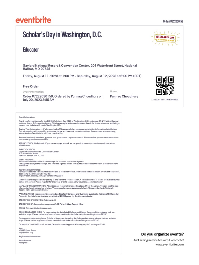 USA Ticket | PDF