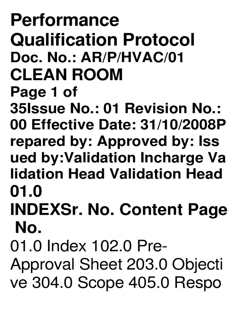 Performance Qualification | PDF | Aerosol | Metrology