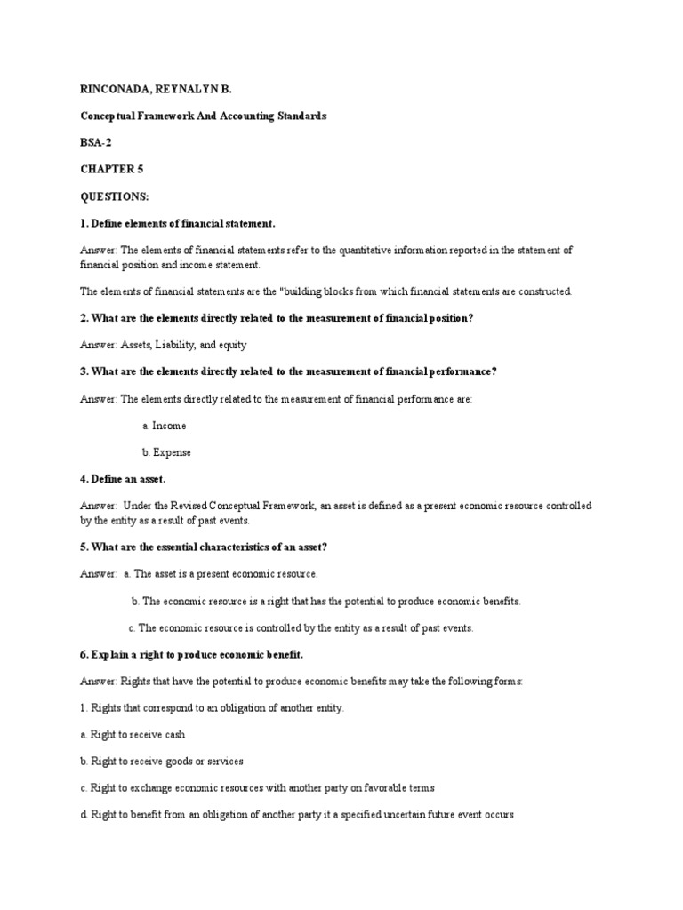 CFAS (Chapter 5) | PDF | Income | Expense