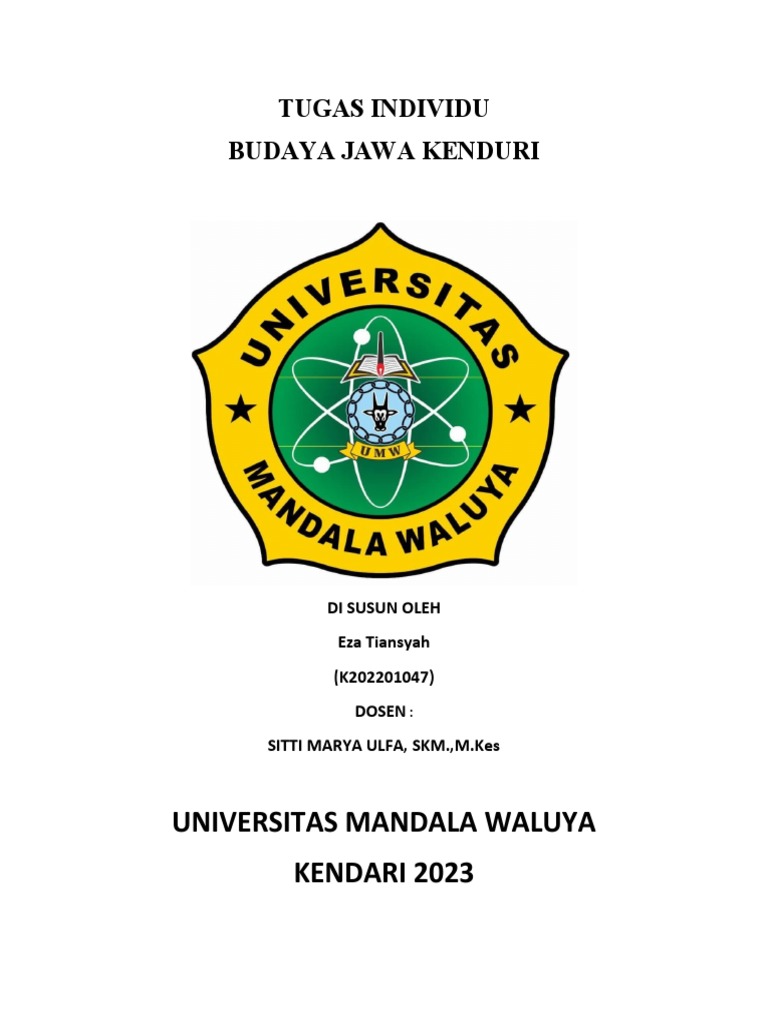 KENDURI | PDF | Kajian Bahasa Asing