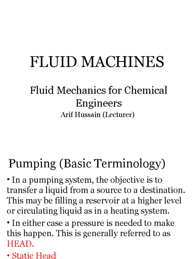Fluid Machines | PDF | Pump | Machines