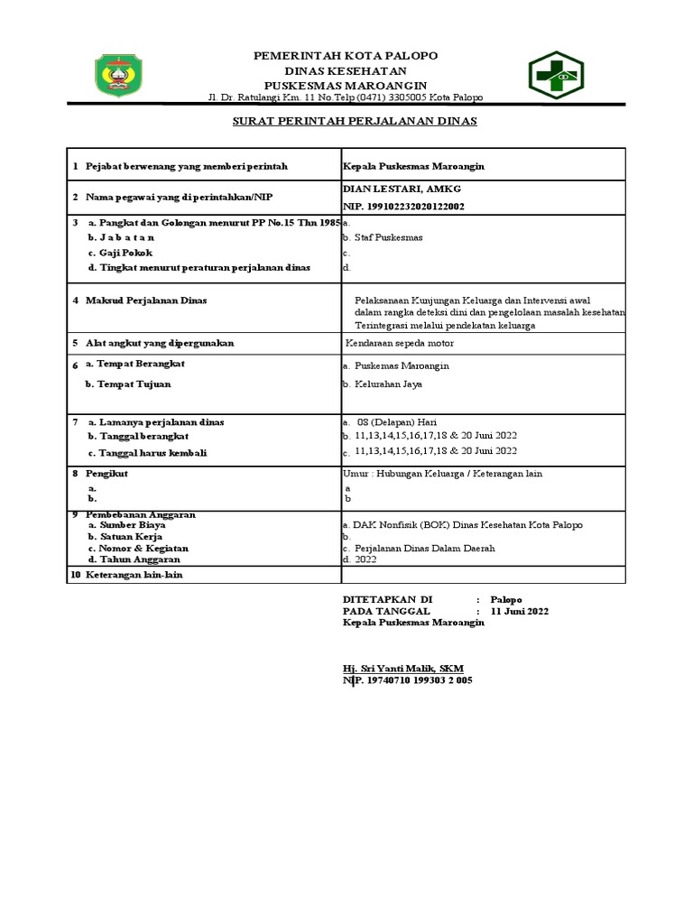 SPPD Pis PK 2022 | PDF