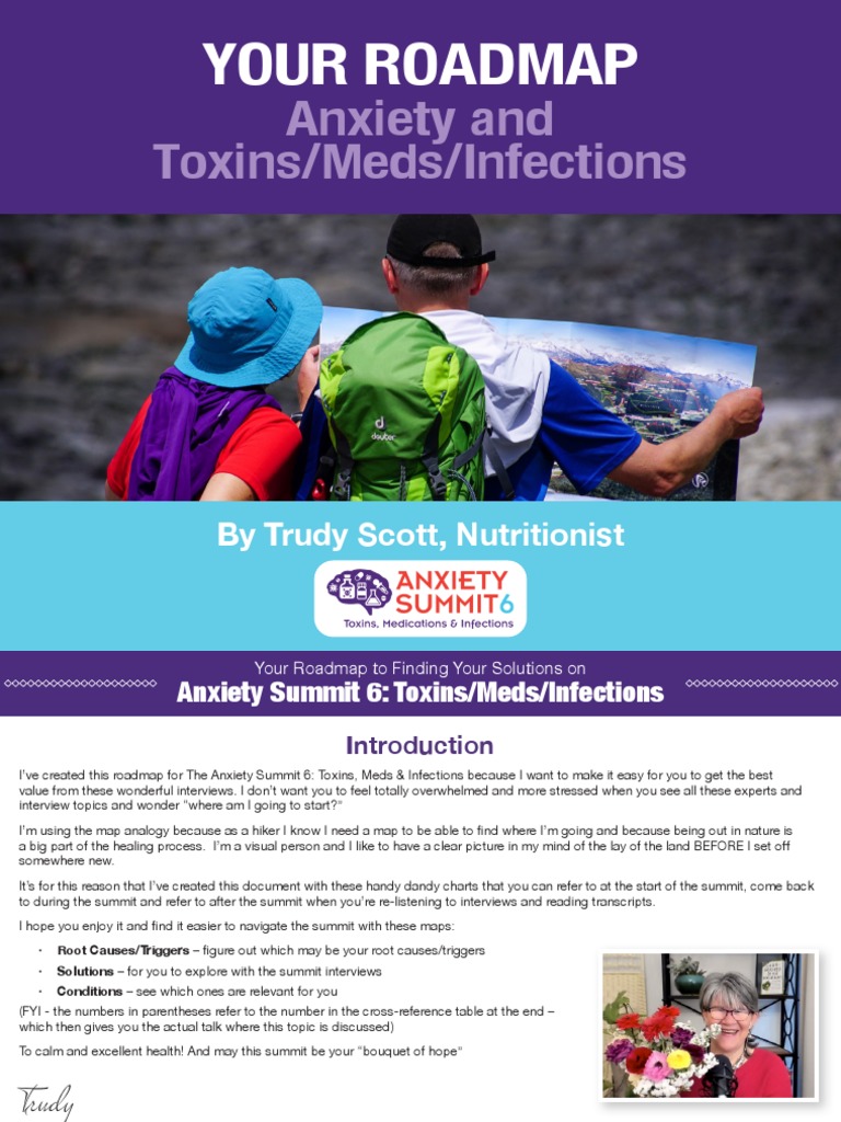 Trudy Scott Roadmap To Anxiety Solutions | PDF | Anxiety | Tryptophan