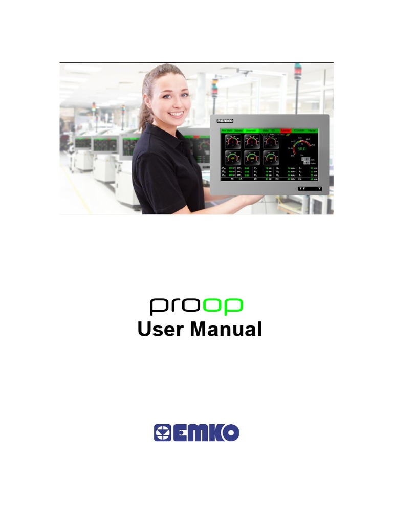 Proop HMI Panel User Manual | PDF | Microsoft Sql Server | Microsoft ...