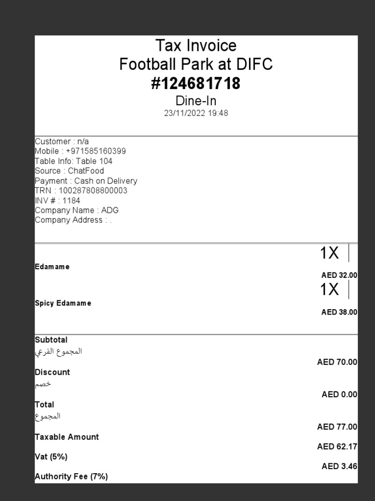 Grubtech E-Invoice 8 | PDF Grubtech E-Invoice 8 | PDF