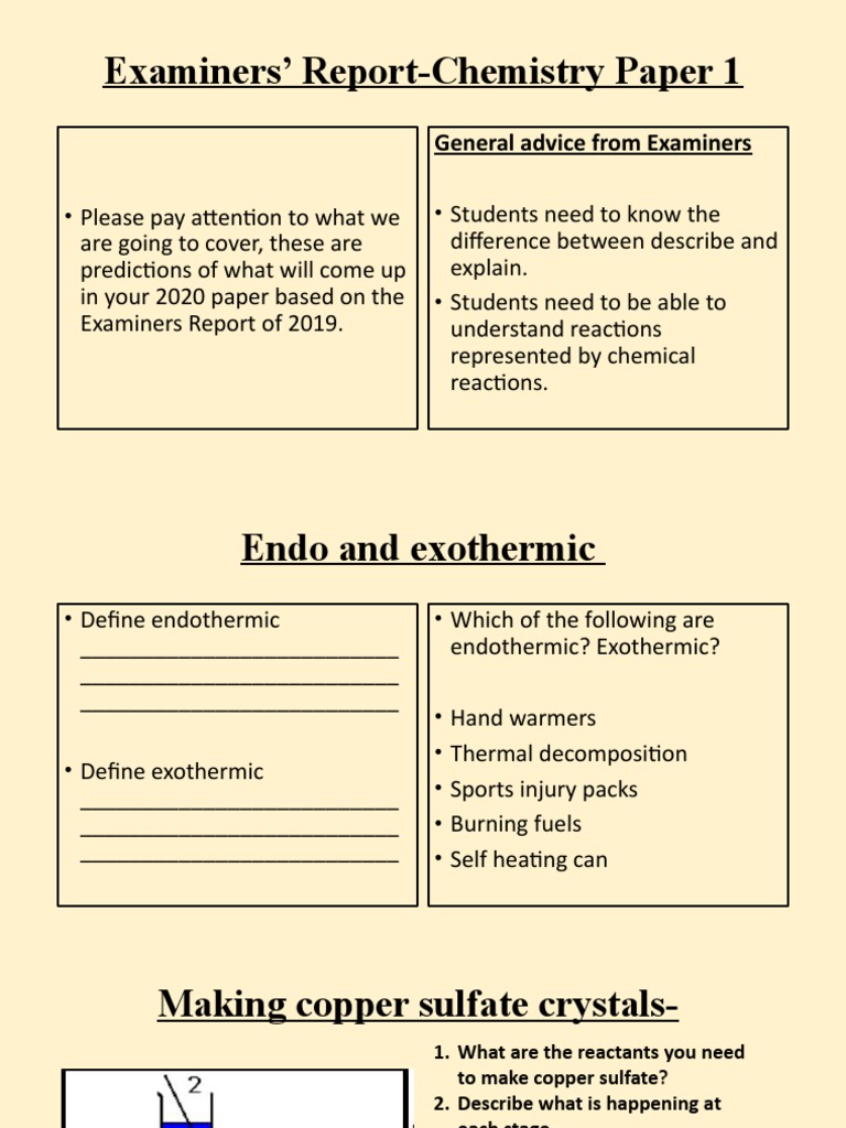 Chemistry Exam Prep: Key Topics 2020 | PDF | Ion | Chlorine