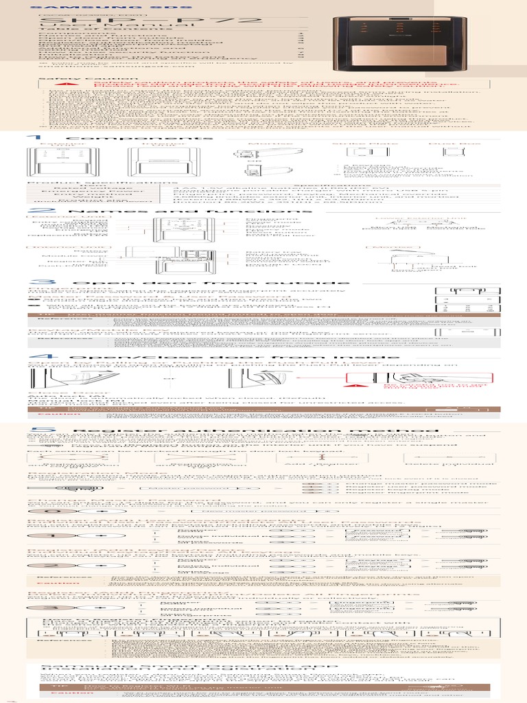 Samsung SHP-P72 Smart Lock User Manual | PDF | Smartphone | Computer ...