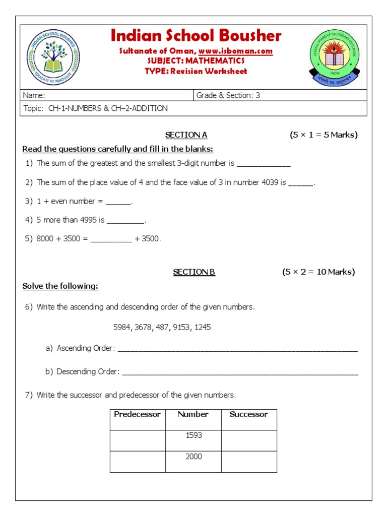 GR 3 - PT 1 - RWS | Download Free PDF | Mathematics | Arithmetic