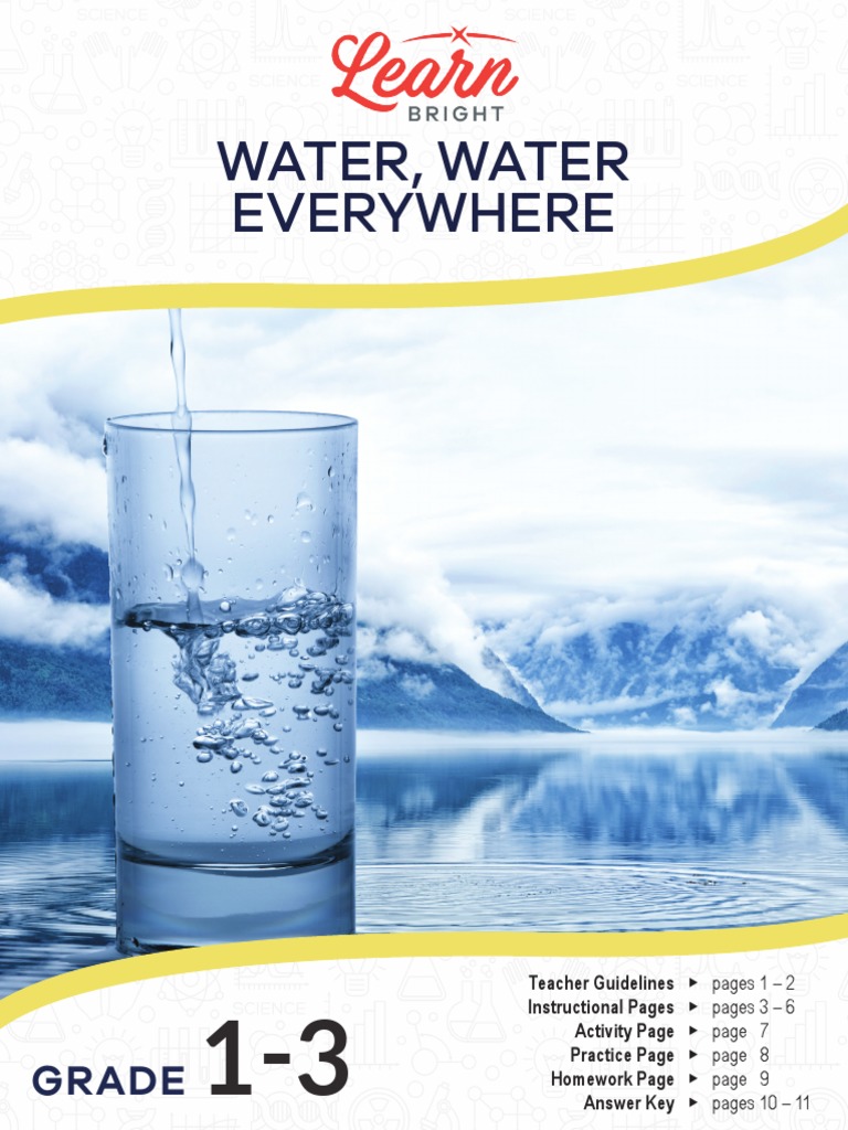 Water Water Everywhere | PDF | Water | Properties Of Water