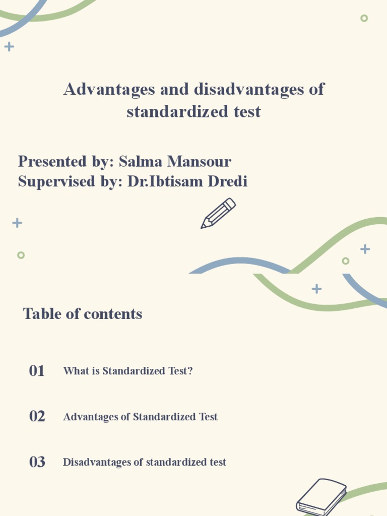 Standardized .Adv&Disadv | PDF | Standardized Tests | Cognition