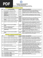 2025 Trade Test Schedule | PDF | Secondary Sector Of The Economy ...