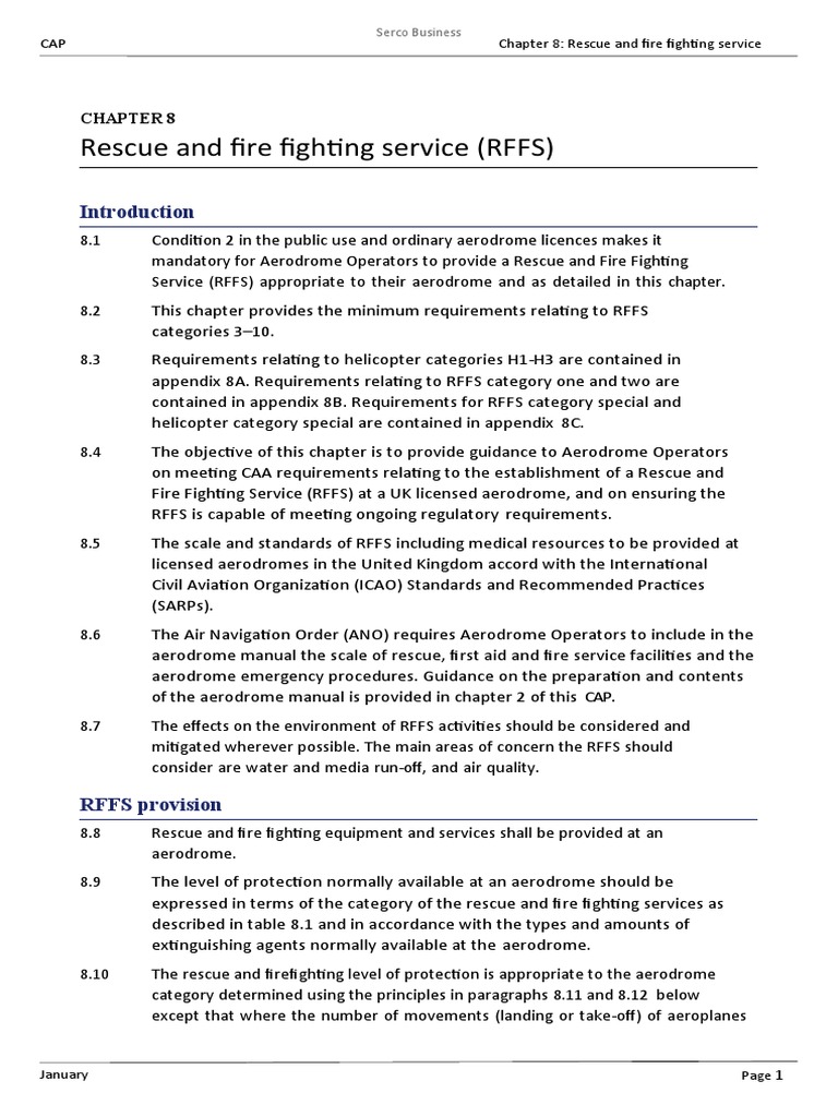 03 CAP 168 Chapters 8 and 9 | PDF | Firefighting | Firefighter