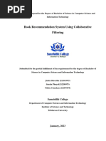 Movie Recommendation Project Report | PDF | Python (Programming Language) | Information Age