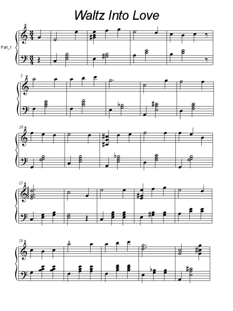 Waltz Into Love - Dennis Kuo | PDF