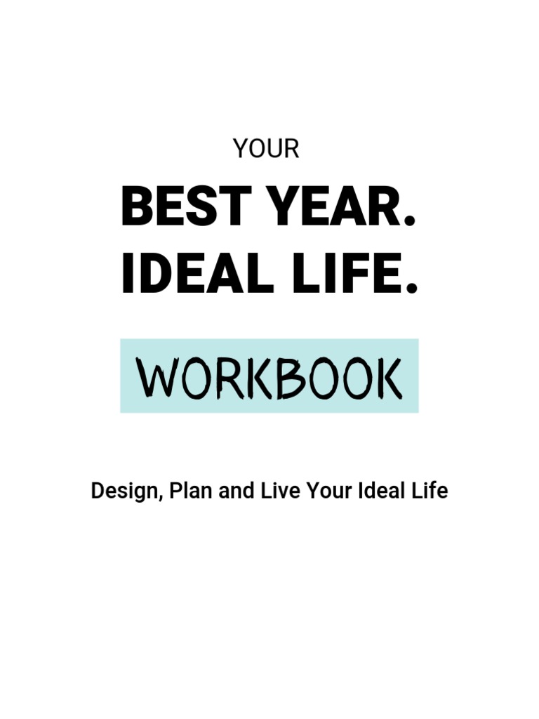 YOUR BEST LIFE WORKBOOK Fillable | PDF | Experience | Feeling