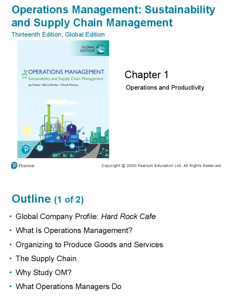 Introduction To Operations Management | PDF | Product (Business) | Supply Chain Management