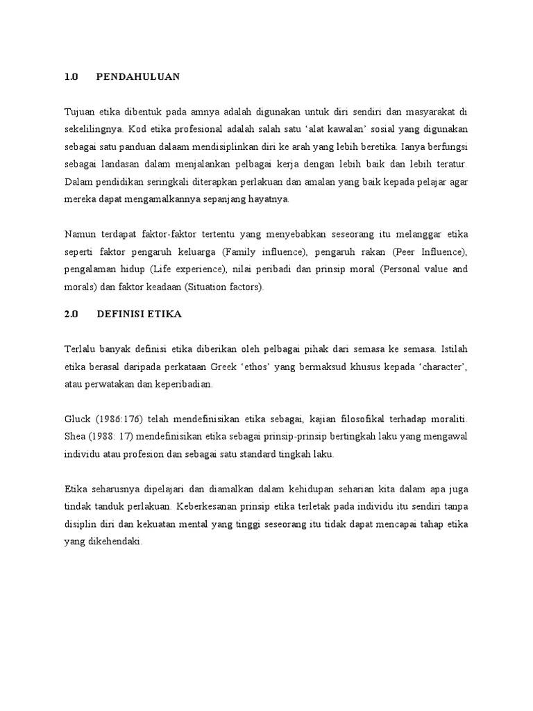 Tugasan GFPP 5373 | PDF