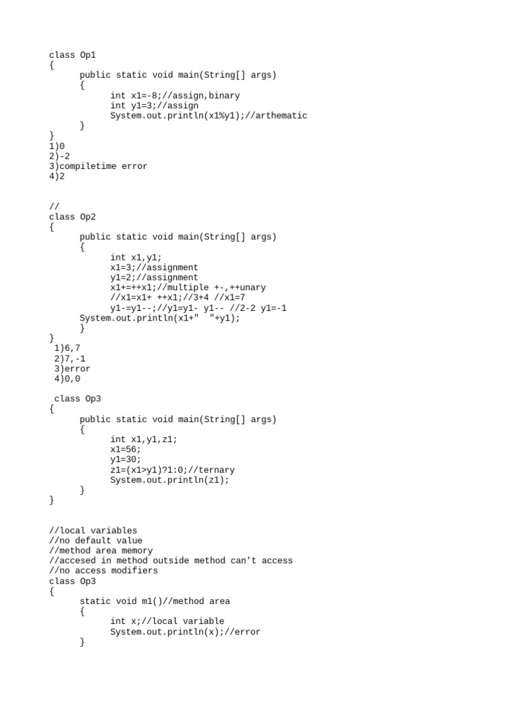 Variablestypes | PDF | Variable (Computer Science) | Software Engineering