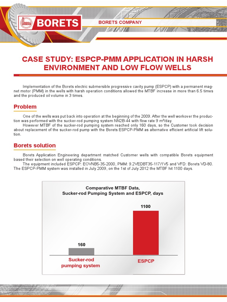 Case Study ESPCP PMM | PDF | Pump | Energy Technology