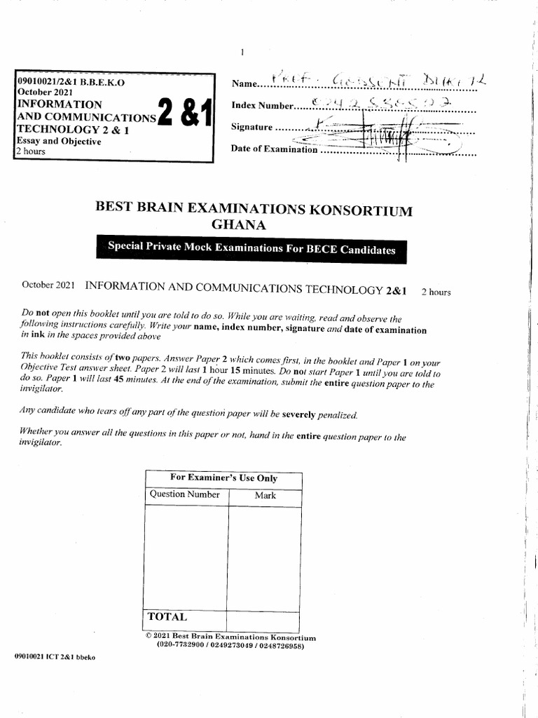 Ict Best Brain Omega Mock Questions | PDF | Window (Computing) | Icon (Computing)