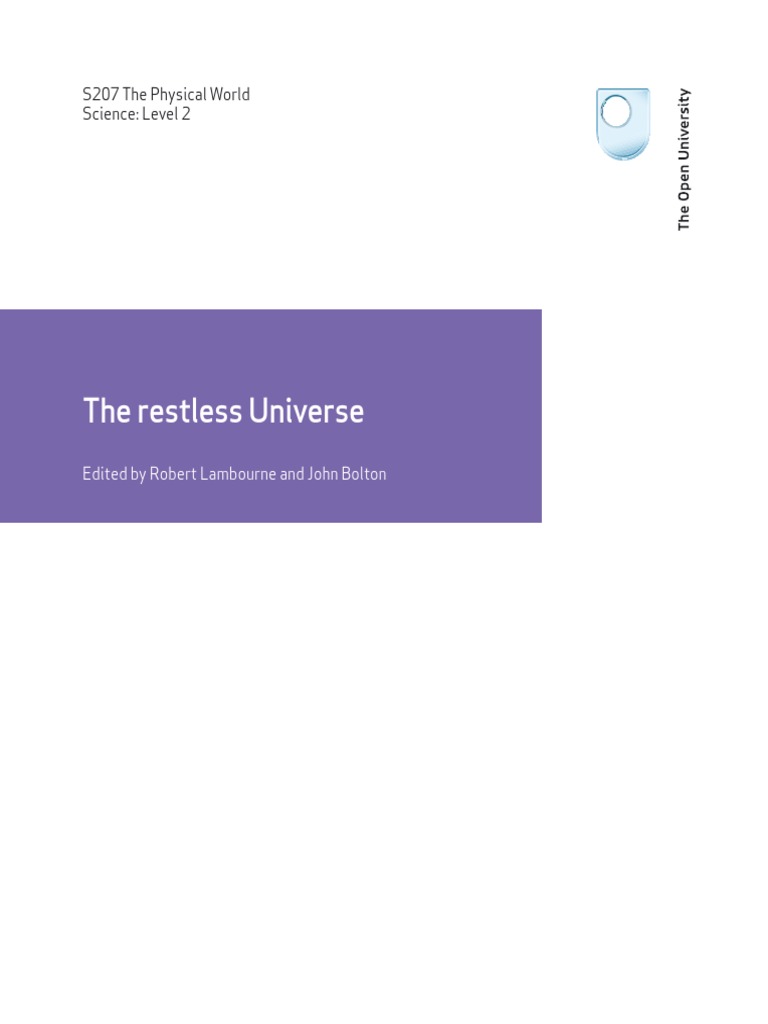 S207 Book 1 The Restless Universe | PDF | Heliocentrism | Isaac Newton