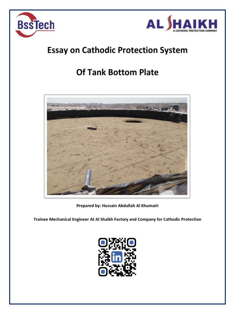 Cathodic Protection System For Tank Bottom Plate 1688916078 | PDF ...