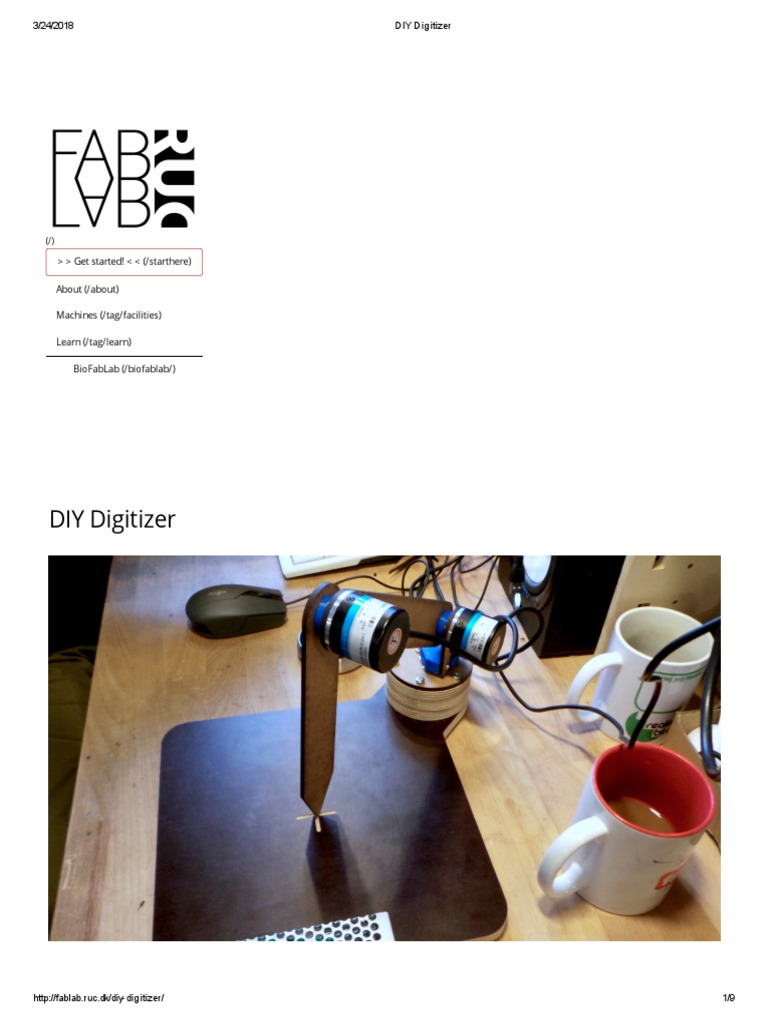 Diy Digitizer Pdf