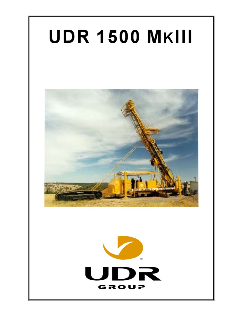 Udr 1500 Mkiii | Download Free PDF | Mechanical Engineering | Equipment