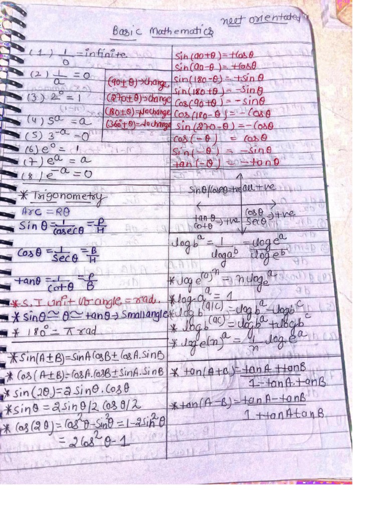 Basic Mathematics ( Neet Orientated) and boards | PDF