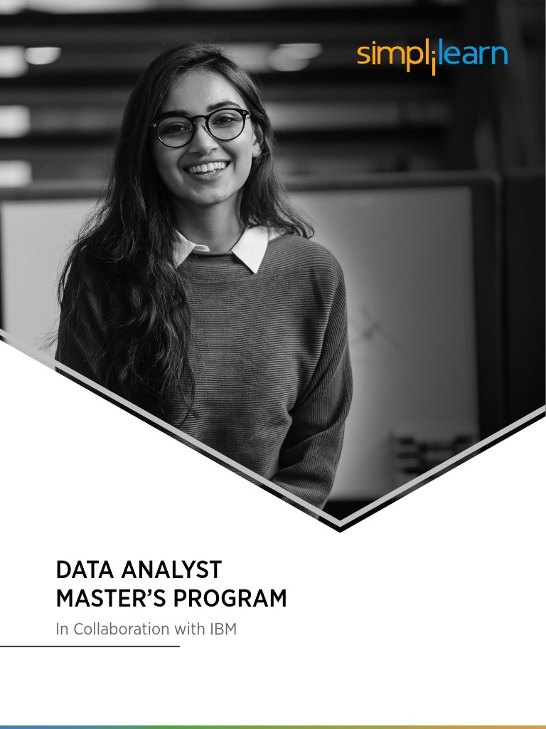 Data Analyst Master's Program | PDF | Analytics | Statistics