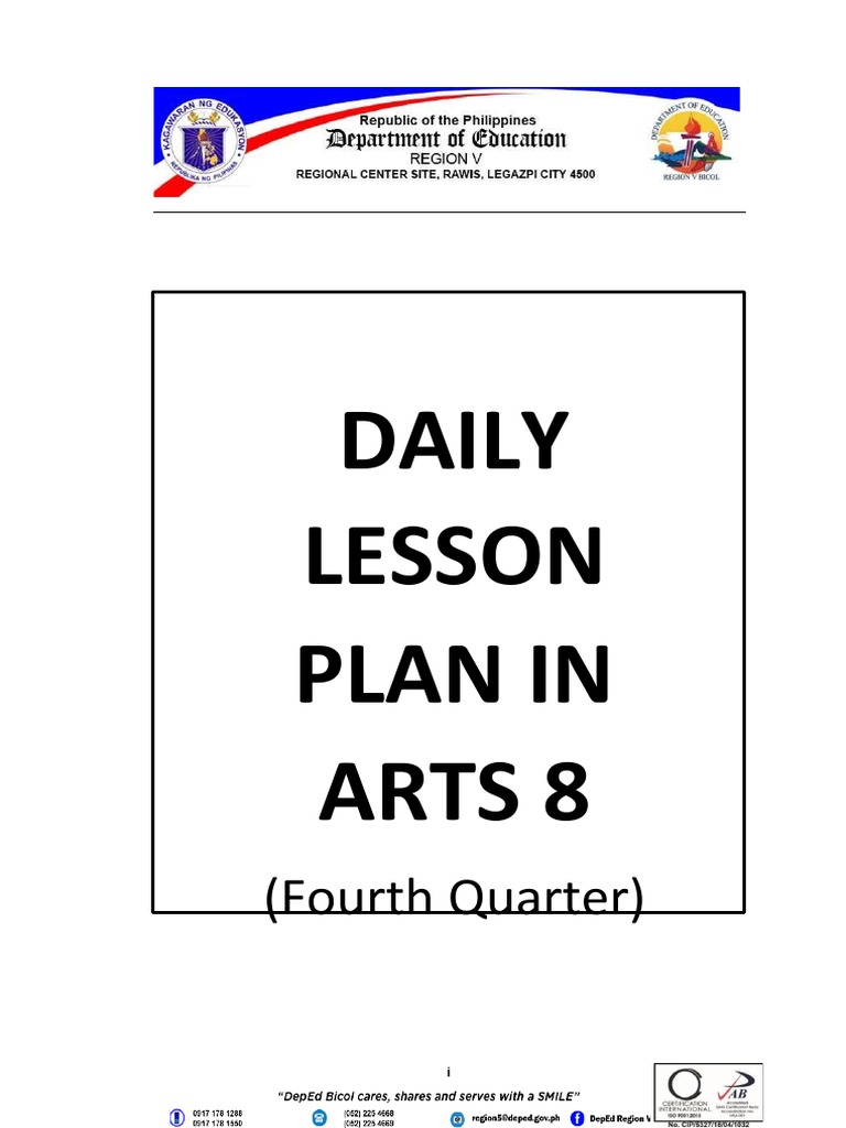 Grade 8 Arts Fourth Quarter | Download Free PDF | Performing Arts ...